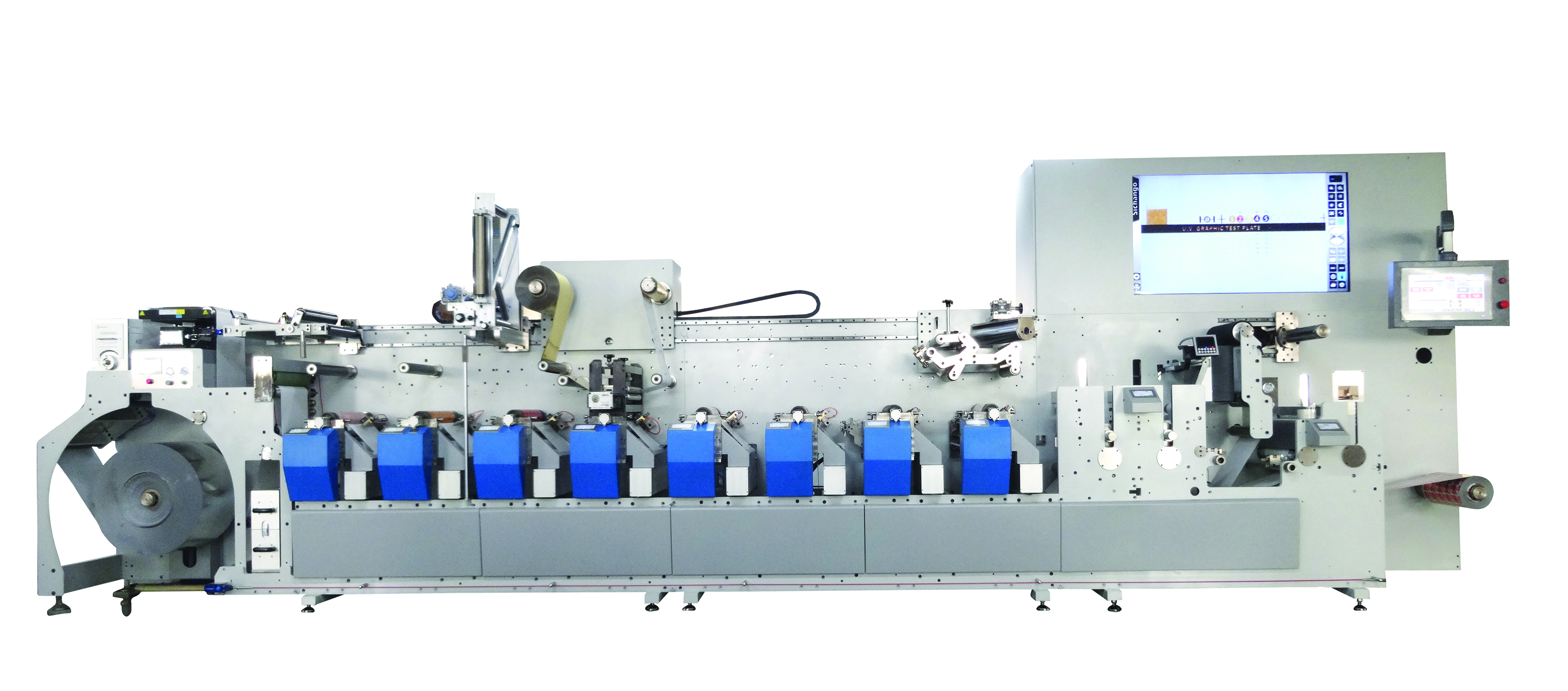 High-Performance Flexographic Printing Machines | U.V Graphic Technology